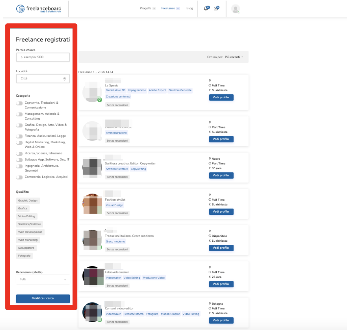 Freelanceboard | Nomadi Digitali